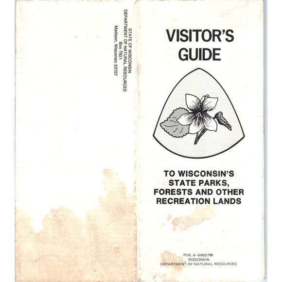 None | Accents | 978 Wisconsin State Parks Visitors Guide Fold Out ...